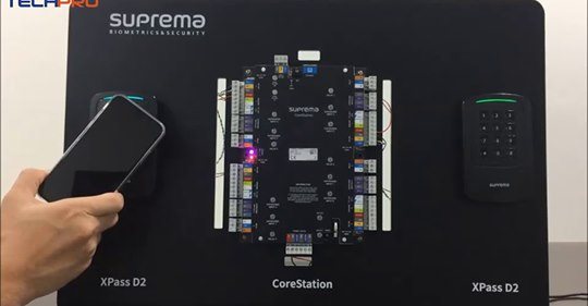 Suprema Mobile Credential - Công nghệ xác thực truy cập bằng Smartphone