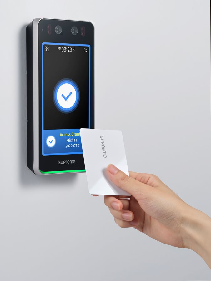 Thiết bị nhận dạng khuôn mặt Suprema Biostation 3